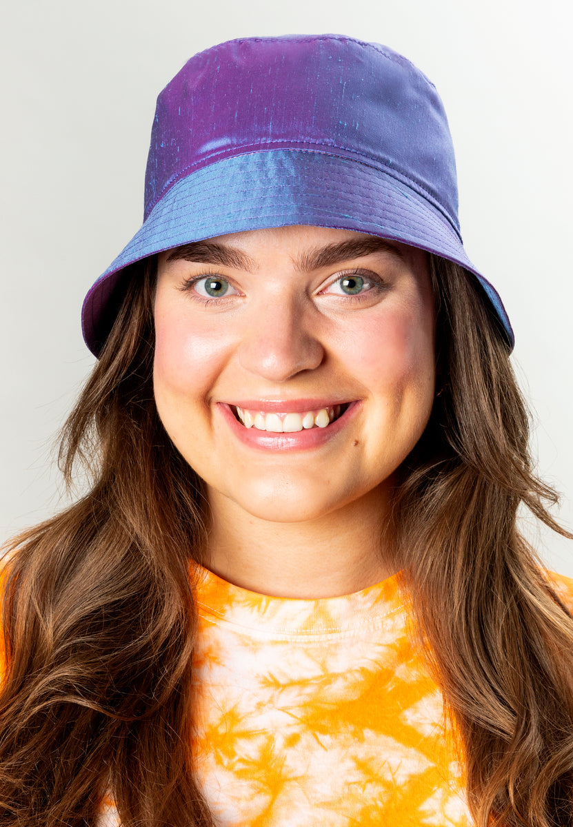 Iridescent Violet Bucket Hat – MAHLA